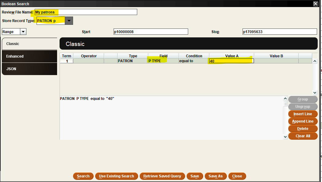 List Patrons – Knowledge Base